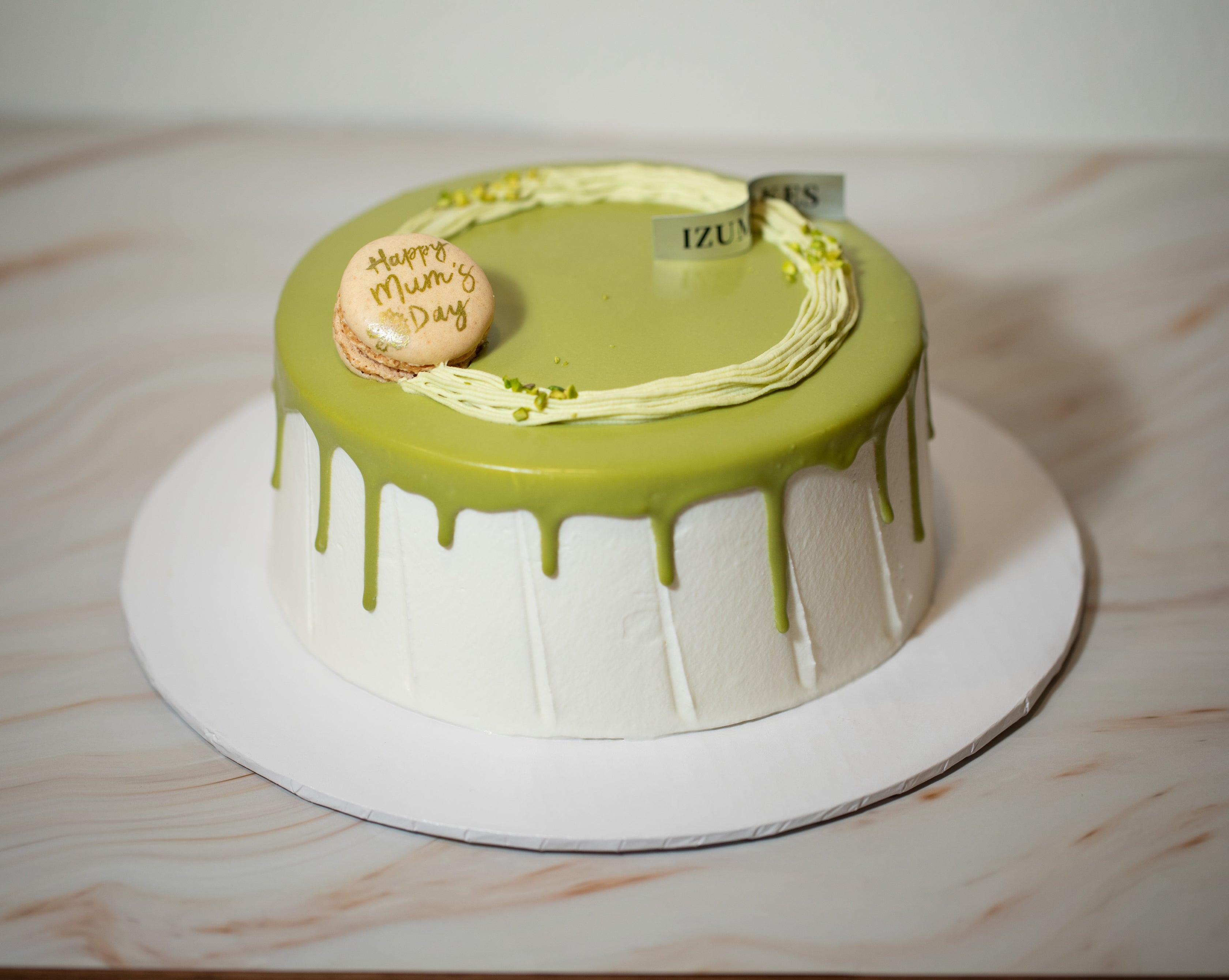 Genmaicha Yuzu Cake – izumi cakes